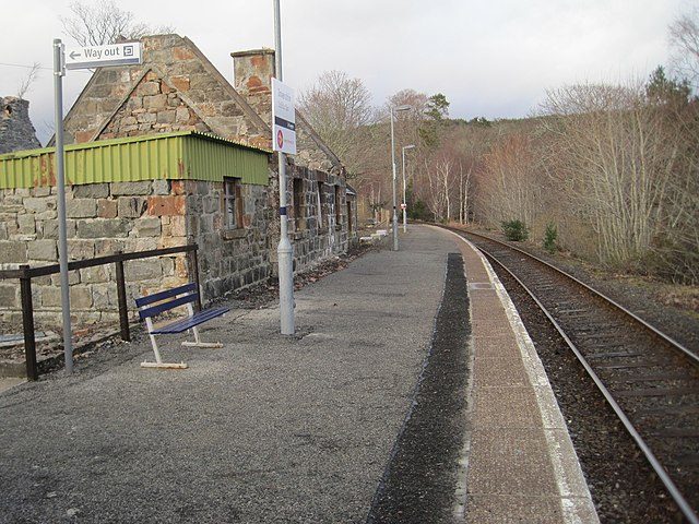 Invershin Railway Station - The Far North Line Community Rail Partnership