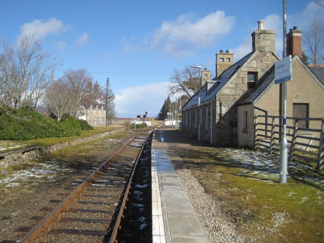 Kinbrace Railway Station - The Far North Line Community Rail Partnership